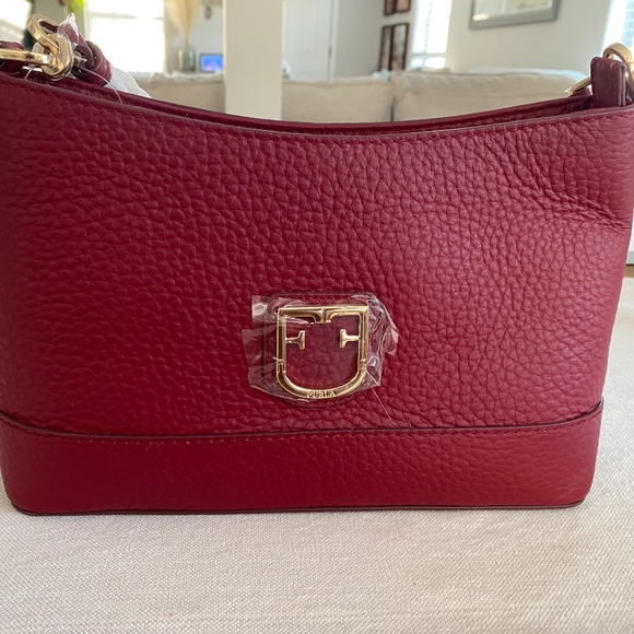 Furla | Bags | Nwt Red Furla Harper Shoulder Bag | Poshmark